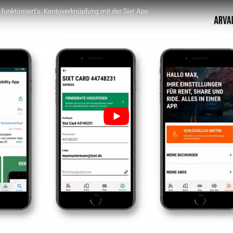 Arval Journey App